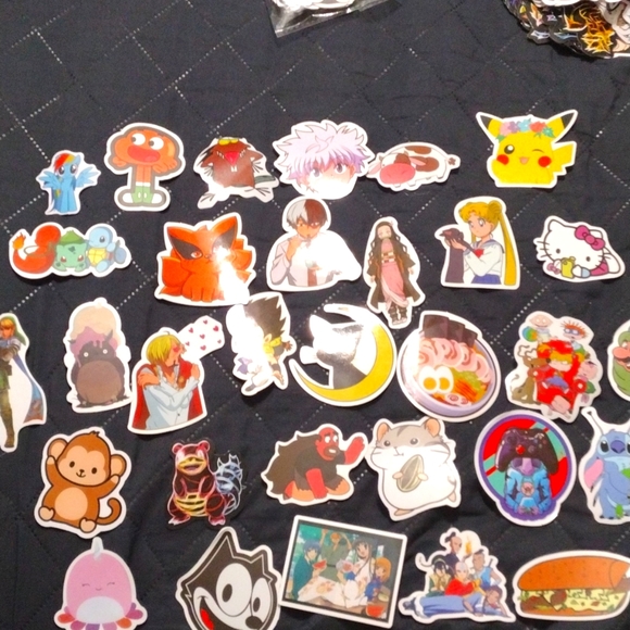 multiple brands | Other | 3 Random Mystery Stickers From Pokemon Anime ...